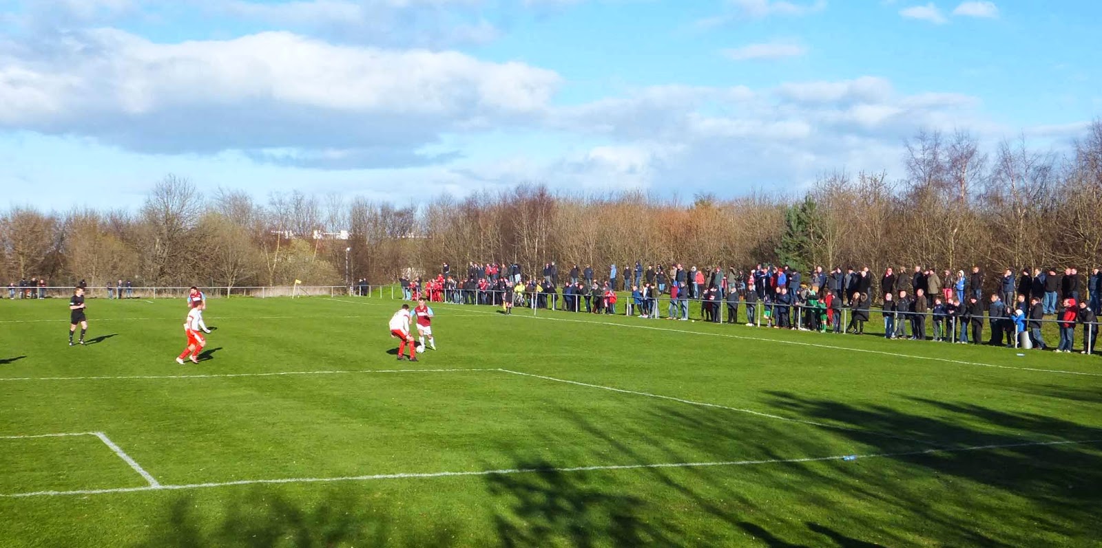 Spartans v Whitehill Welfare at Craigroyston FC